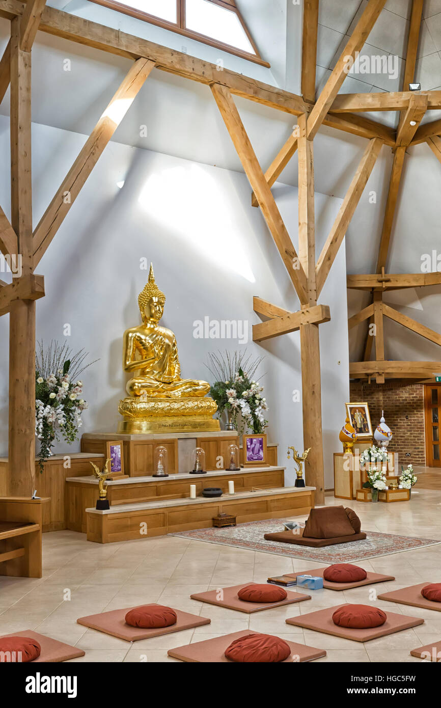 Hemel Hempstead, England - November 2016: Inside the Temple of ...