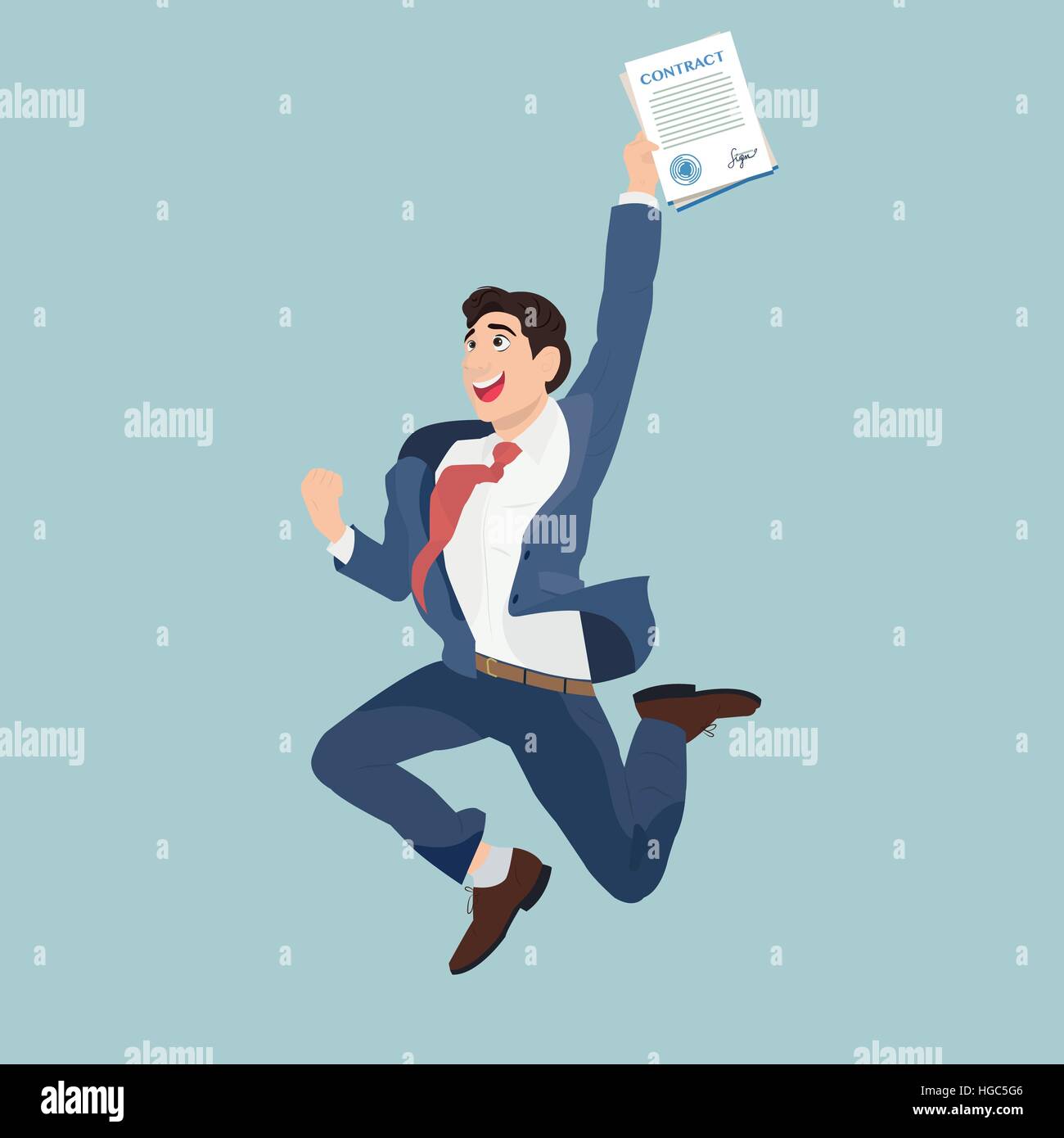 Man signed contract cartoon hi-res stock photography and images - Alamy Man signed contract cartoon hi-res stock photography and images - Alamy