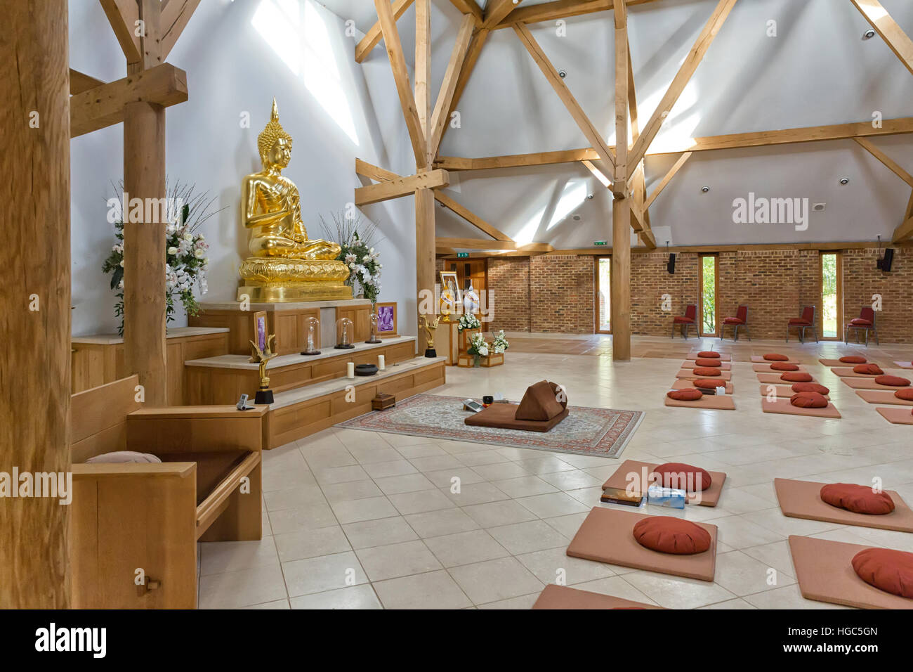 Hemel Hempstead, England - November 2016: Inside the Temple of ...