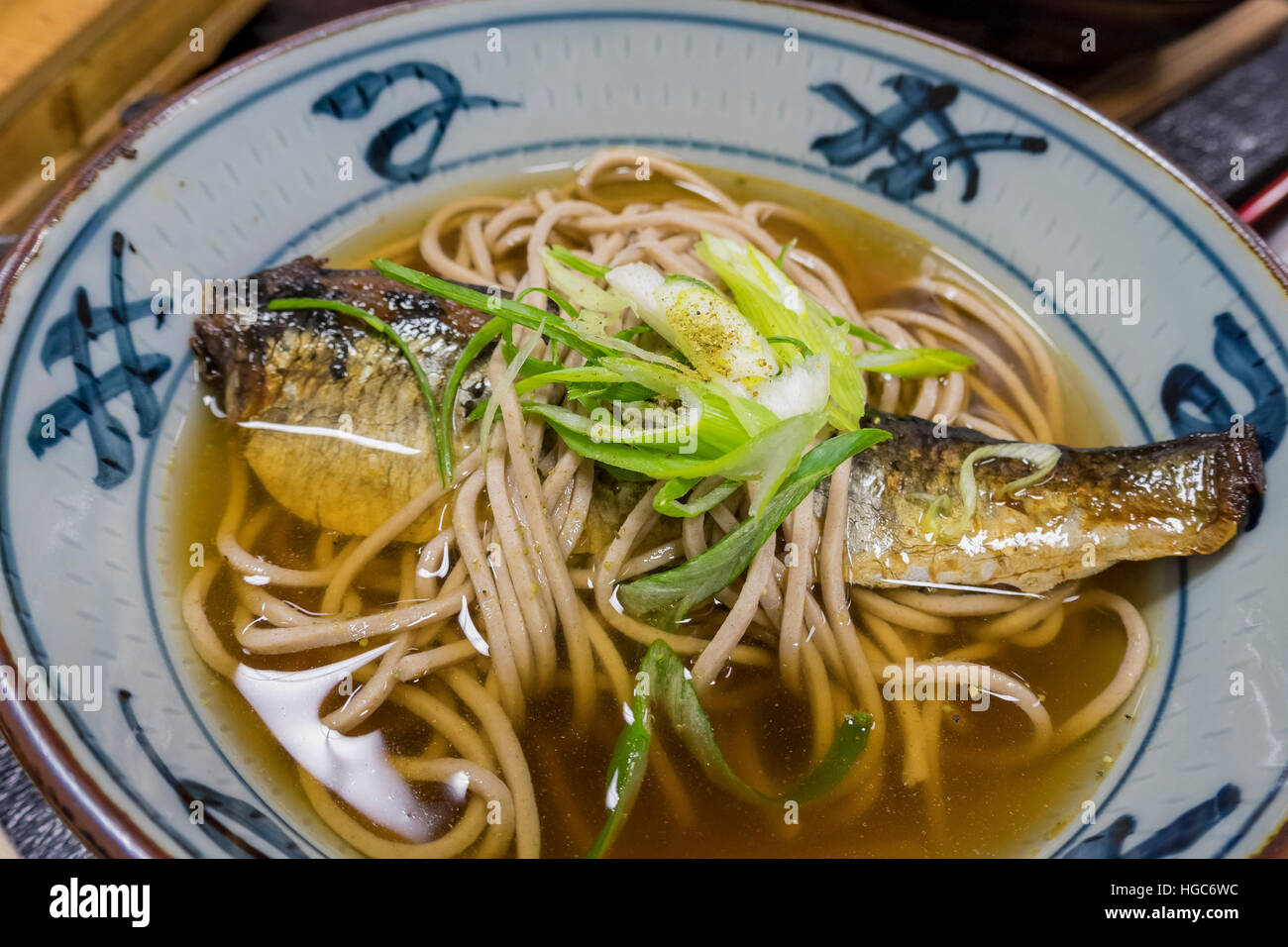 Japanese noodles fish hi-res stock photography and images - Alamy