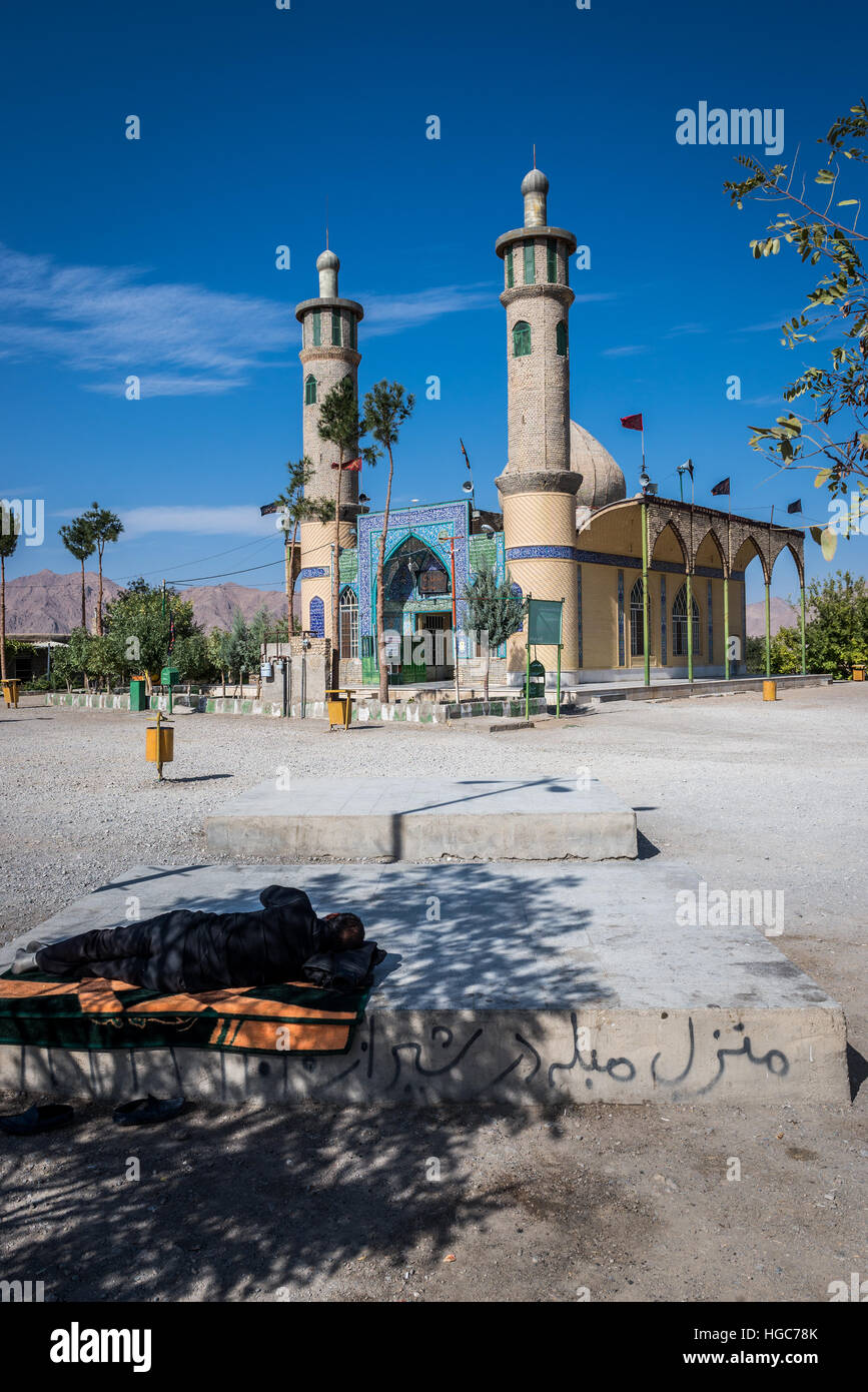 Small mosque near Yazd city in Iran Stock Photo - Alamy