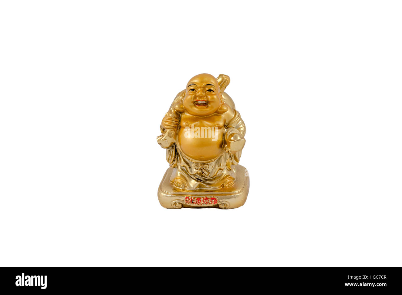 Fat gold buddha statue hi-res stock photography and images - Alamy
