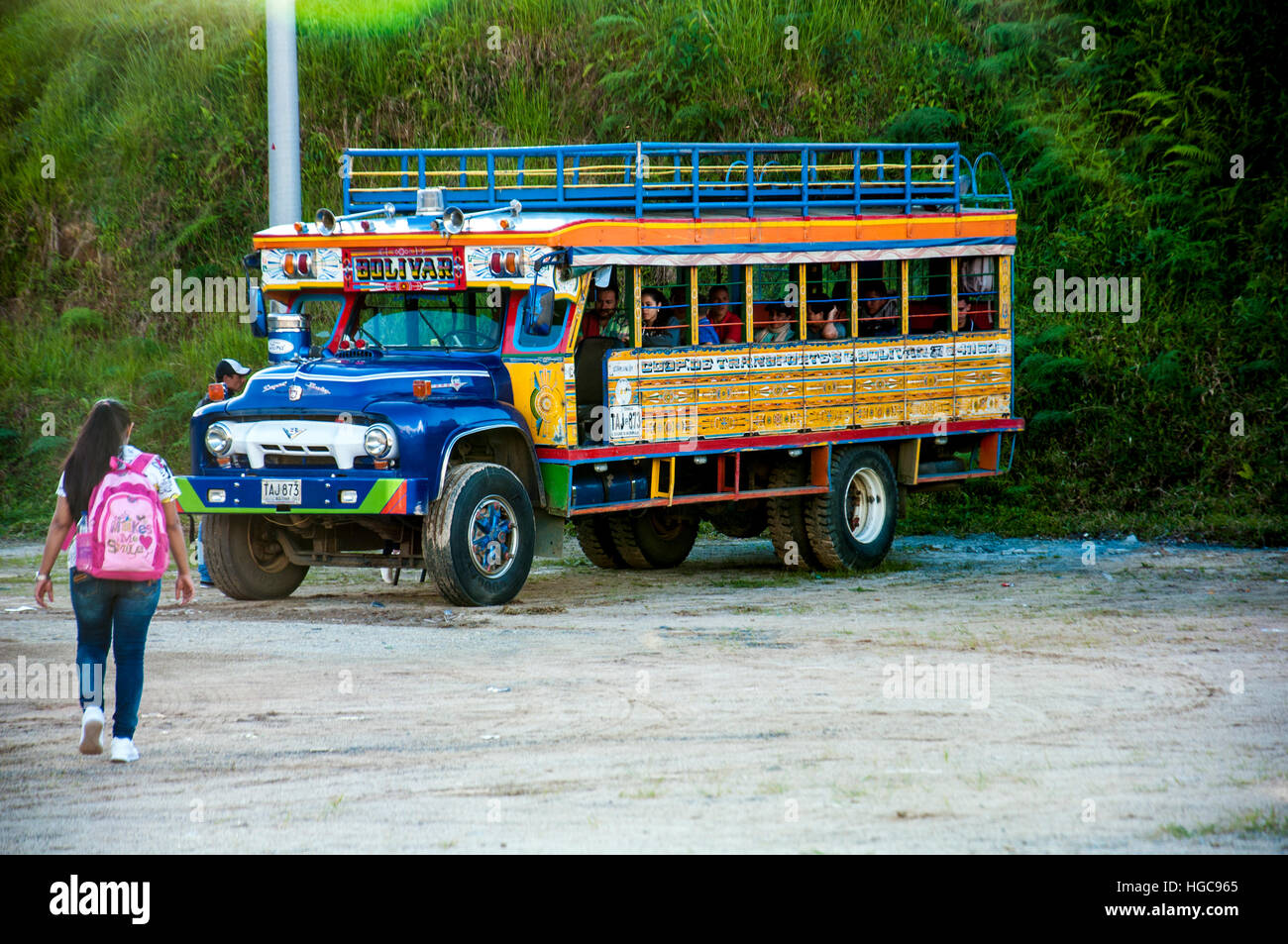Chiva tour hi-res stock photography and images - Alamy