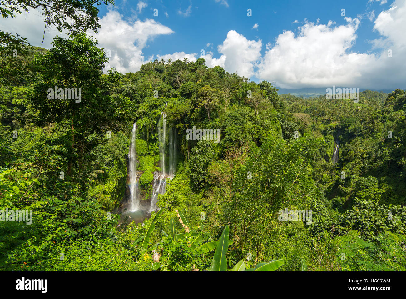 Tourist waterfall in rain hi-res stock photography and images - Alamy