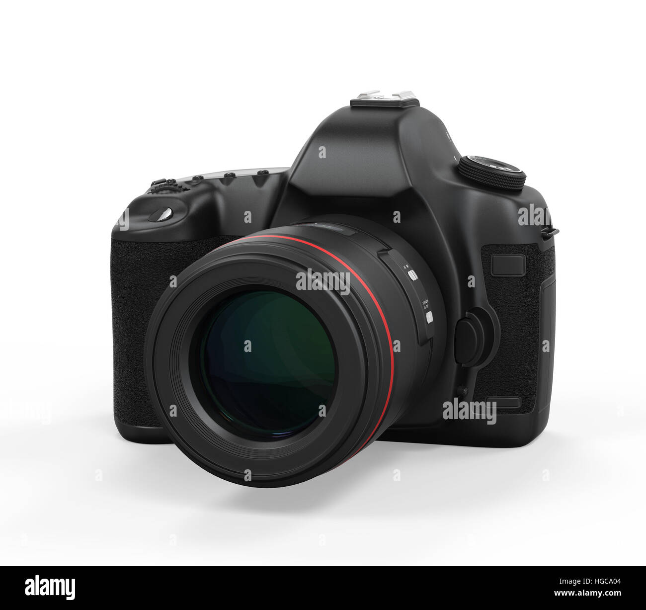Digital SLR Camera Isolated Stock Photo - Alamy