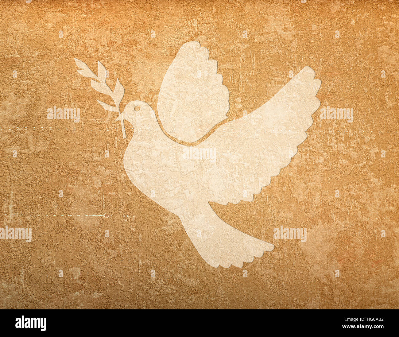 grunge background with space for text and dove shape Stock Photo - Alamy
