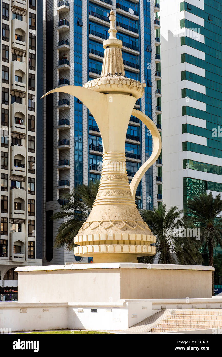 Arabic coffee pot monument High Resolution Stock Photography and Images ...