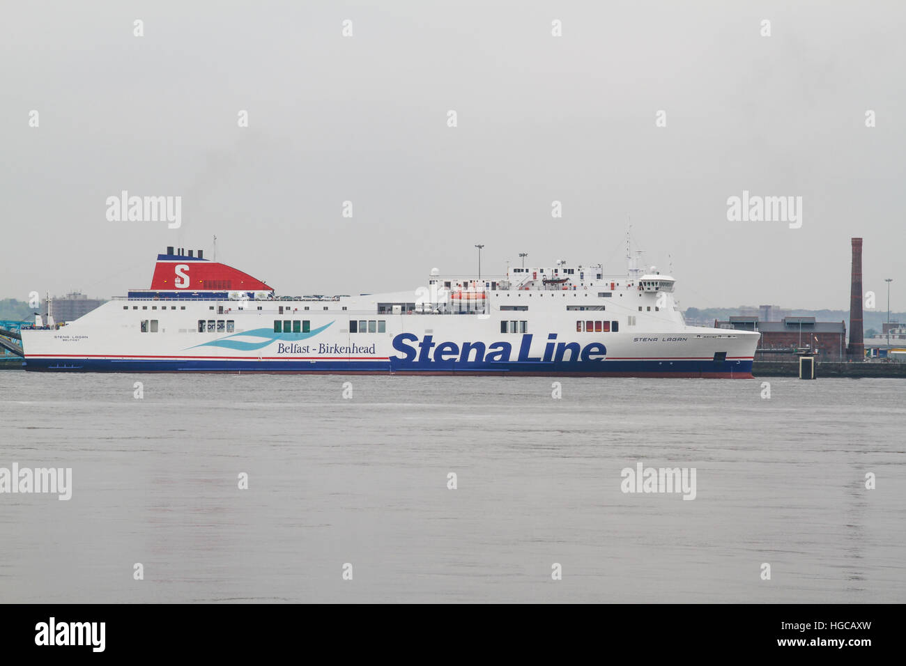 Stena Line Ferry from Birkenhead to Belfast Stock Photo - Alamy