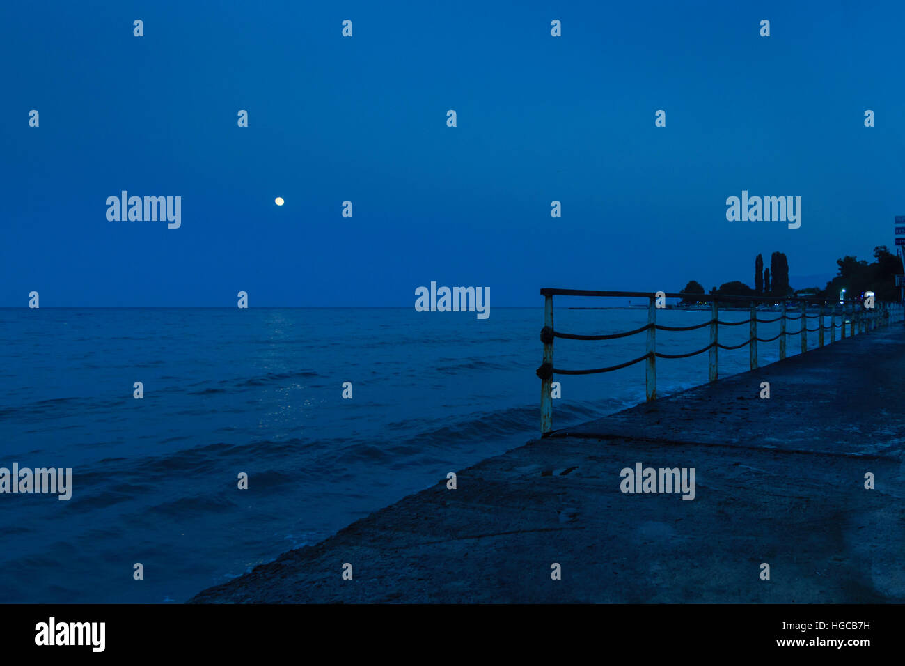 Beach of Plaka - Litochoro, Summertime in Greece Stock Photo - Alamy