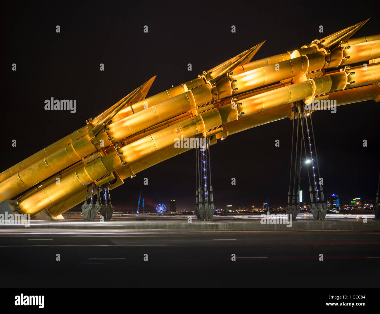 Dragon Bridge Da Nang Stock Photo - Alamy