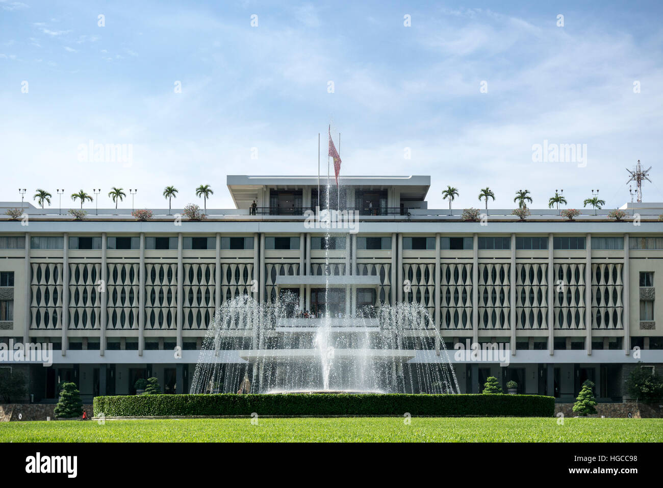 Independence Palace Saigon Stock Photo - Alamy