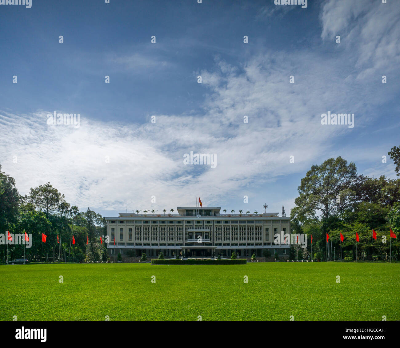 Independence Palace Saigon Stock Photo - Alamy