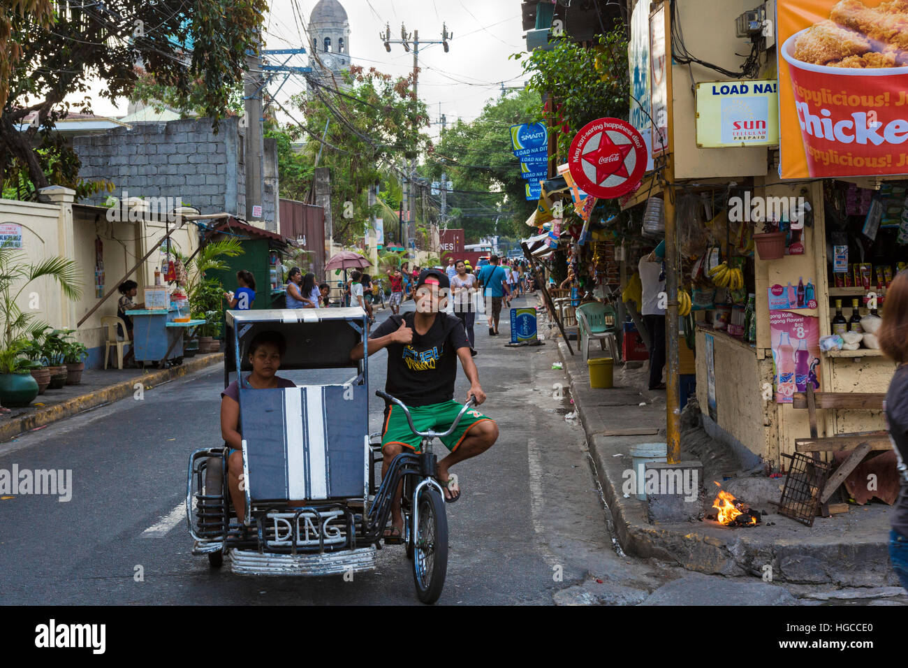 Filipino locals in Intramuros, Manila, Philippines Stock Photo - Alamy