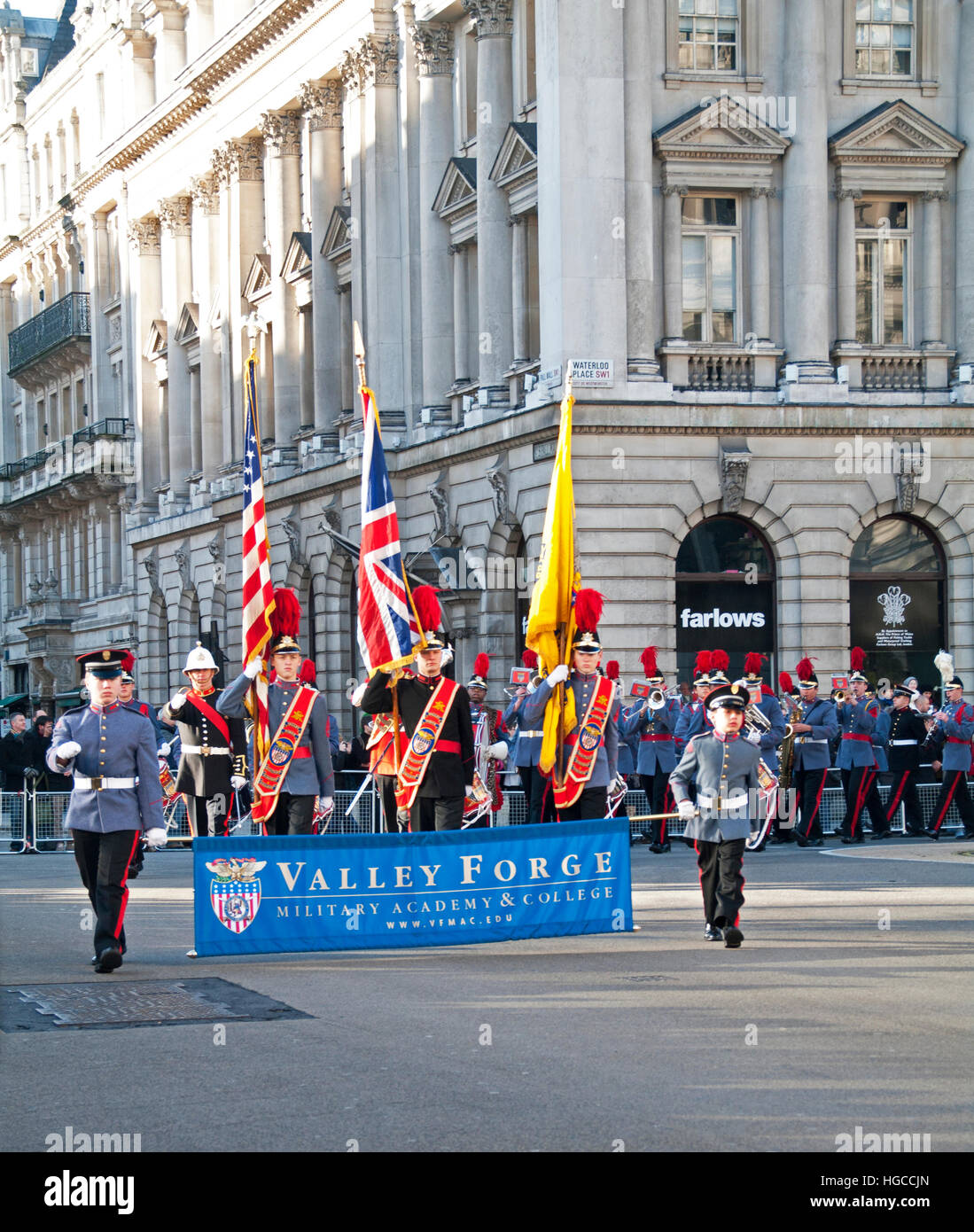 Valley Forge Military Academy and College Regimental Band, London’s New ...