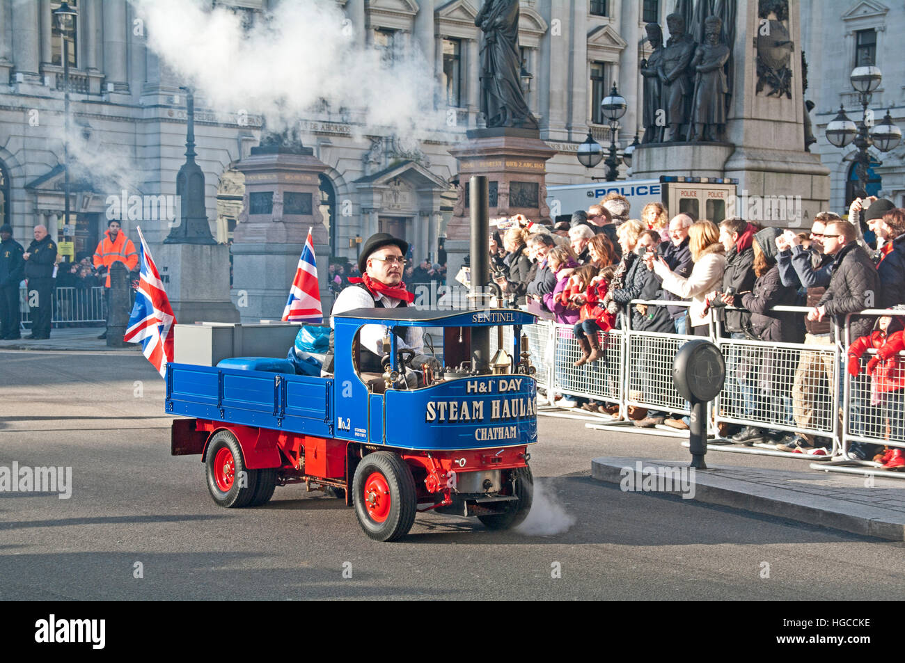 Miniature Steamers for Charity, London’s New Year’s Day Parade, London ...