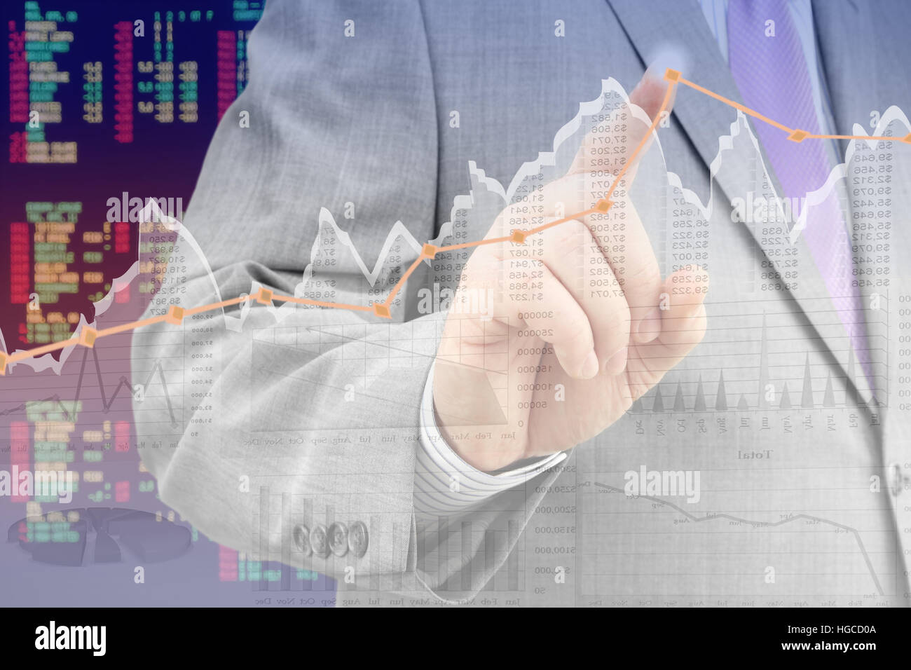 Man analyzing financial data and charts Stock Photo - Alamy Man analyzing financial data and charts Stock Photo - Alamy