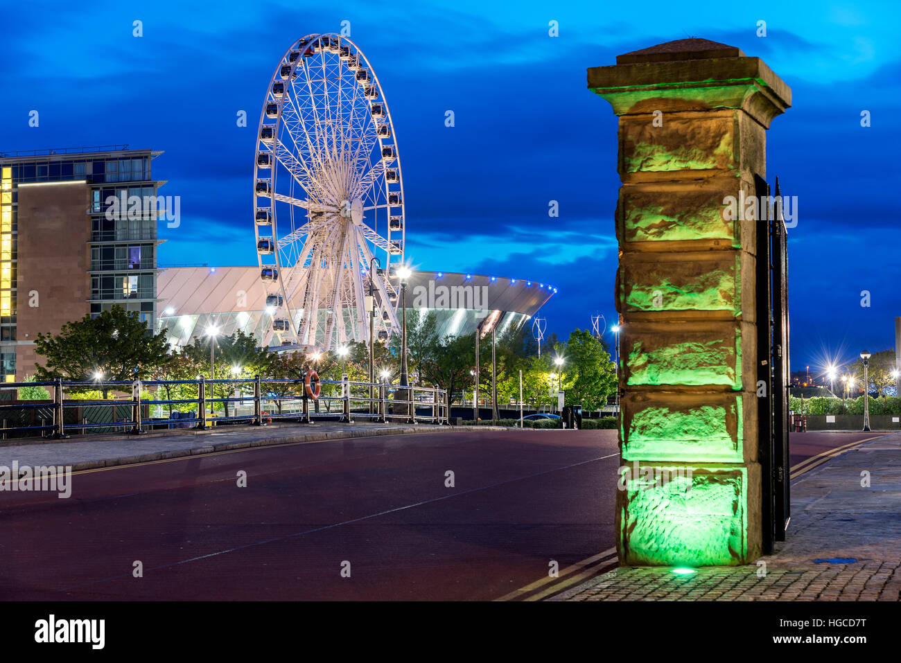 The Wheel of Liverpool is a transportable Ferris wheel installation on ...