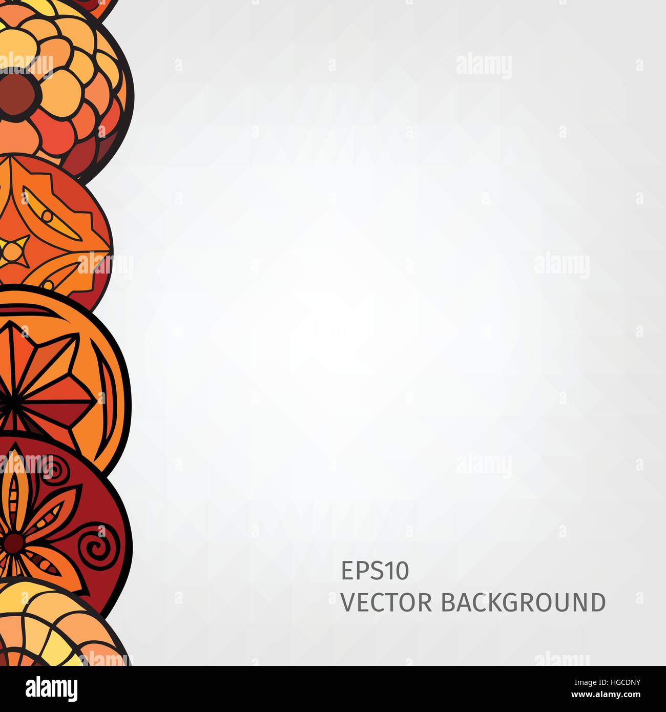 hand drawn ethnic background Stock Vector Image & Art - Alamy