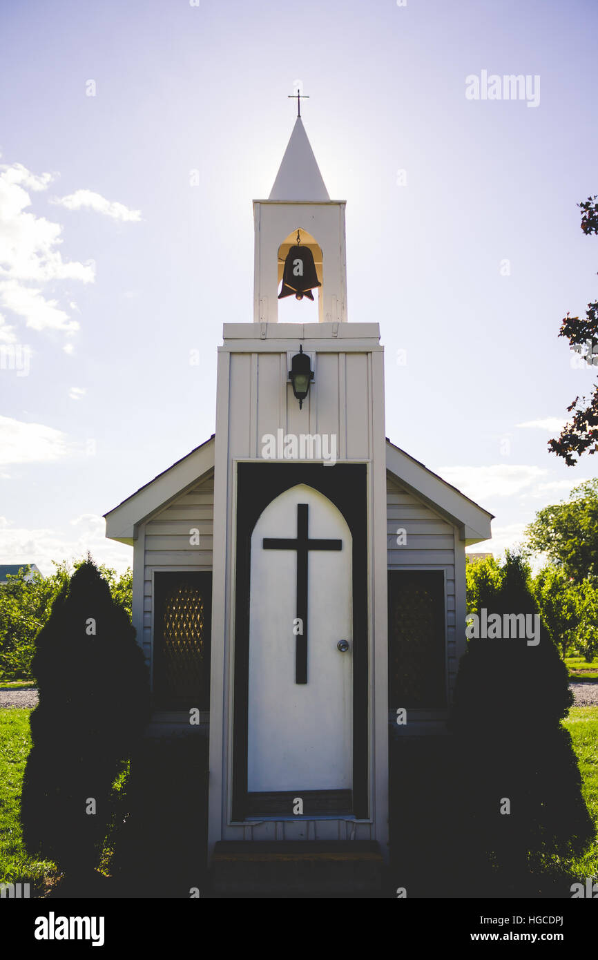 Smallest chapel in the world Stock Photo - Alamy