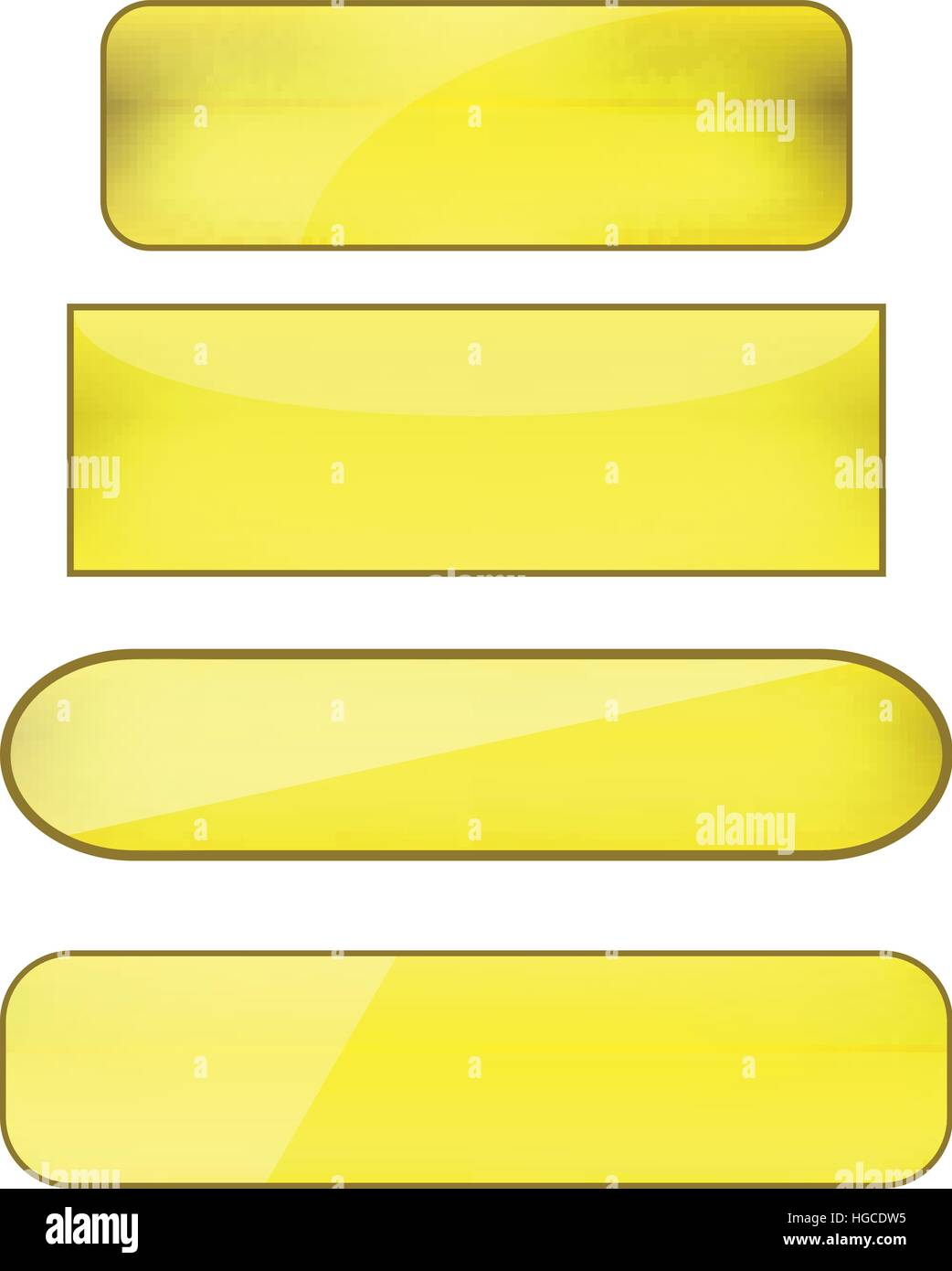 web buttons set Stock Vector Image & Art - Alamy