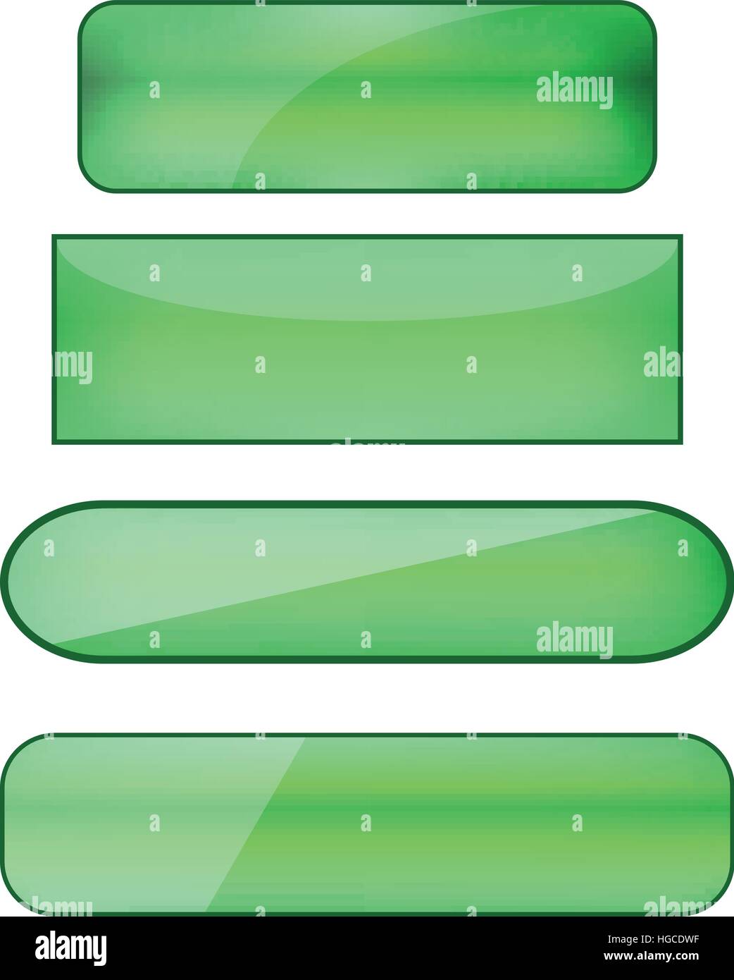 web buttons set Stock Vector Image & Art - Alamy