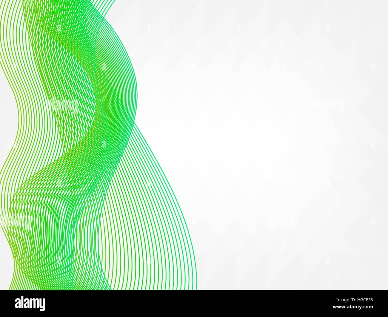 abstract vector waved line background - green and blue Stock Vector ...