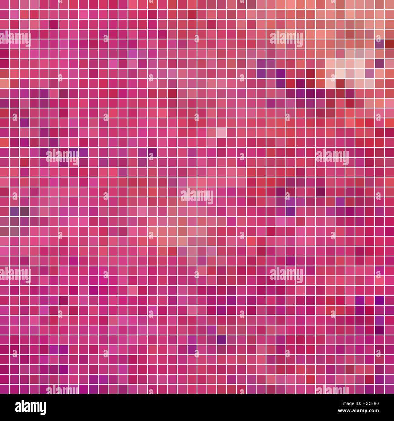 abstract vector square pixel mosaic background - purple Stock Vector ...