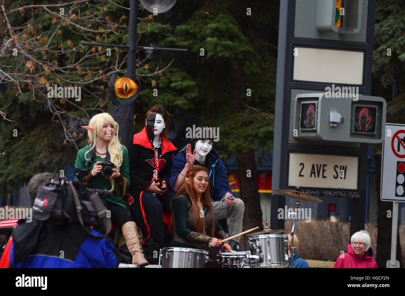 Calgary, Alberta, Canada, April 24 2014: Comic and Entertainment Expo ...