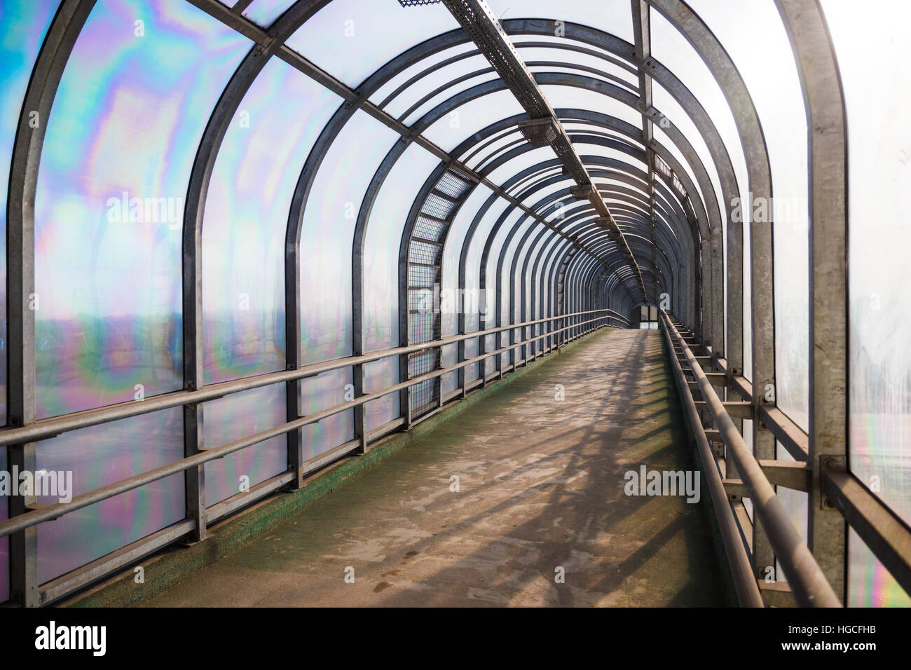 Overhead pedestrian crossing highway hi-res stock photography and ...