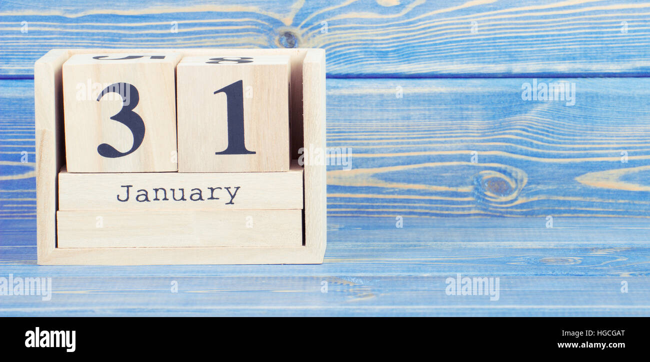 31th january calendar hi-res stock photography and images - Alamy