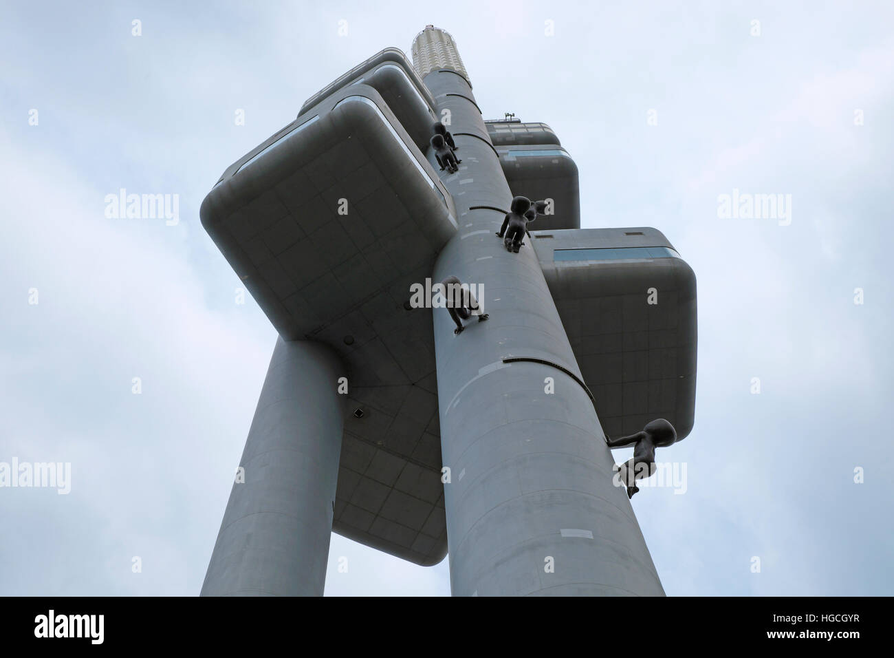 Tv tower prague hi-res stock photography and images - Alamy