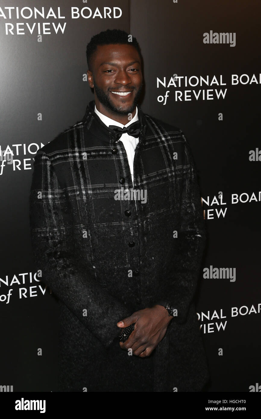 NEW YORK-JAN 4: Actor Aldis Hodge attends the National Board of Review ...