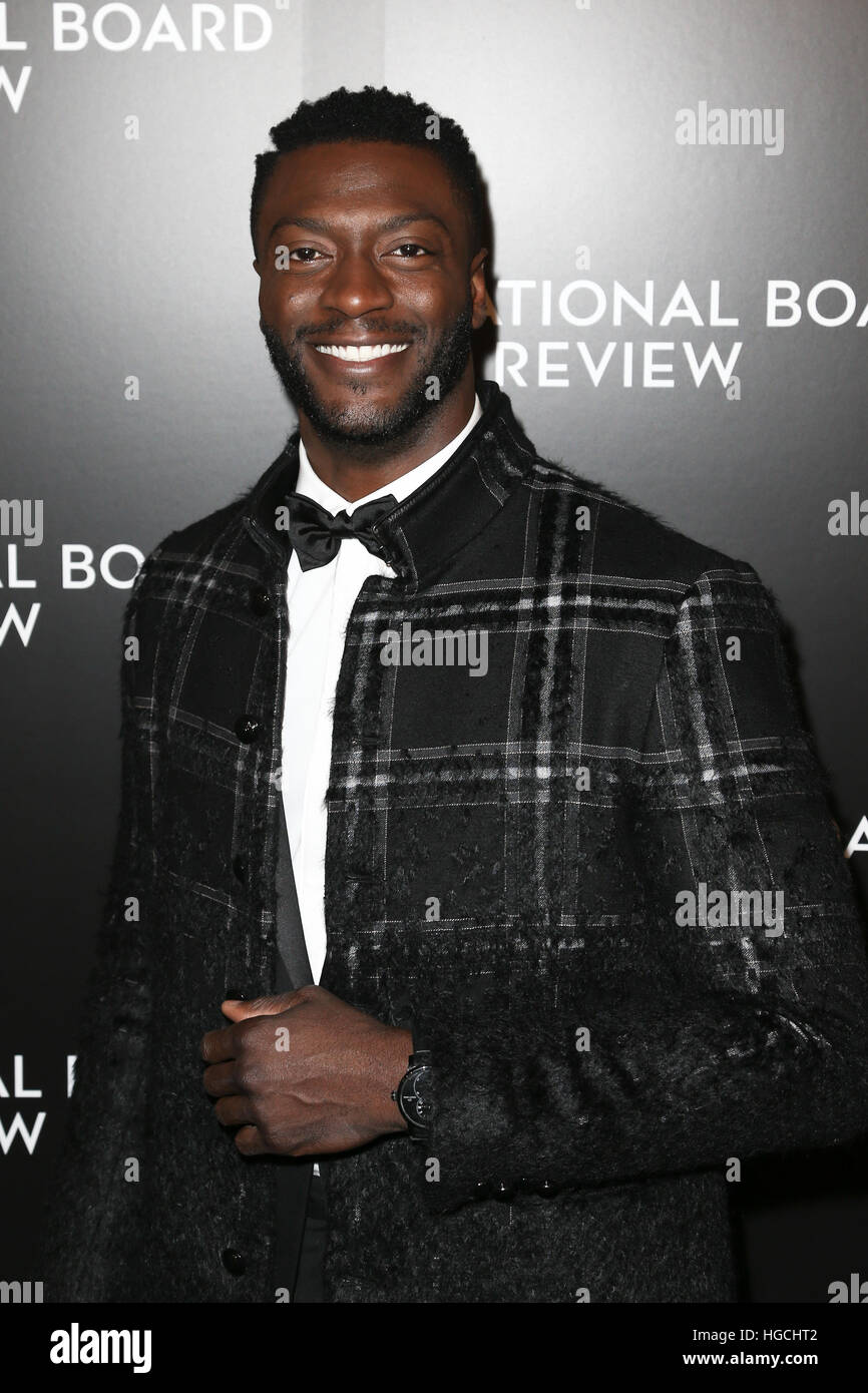 NEW YORK-JAN 4: Actor Aldis Hodge attends the National Board of Review ...
