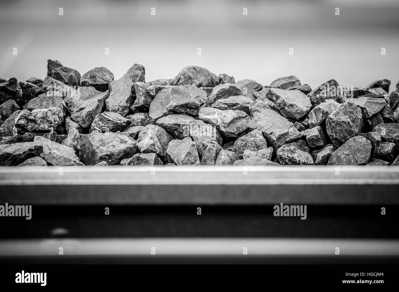 Macro rails Black and White Stock Photos & Images - Alamy