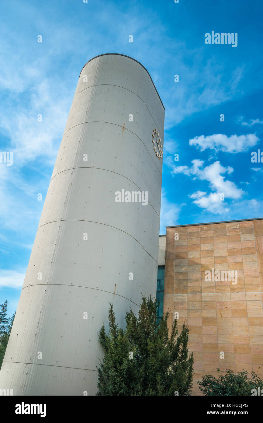 Abstract church building Stock Photo - Alamy
