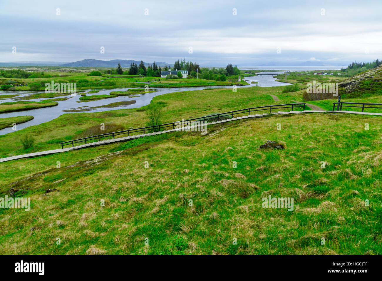 Iceland thingvellir rift valley hi-res stock photography and images - Alamy