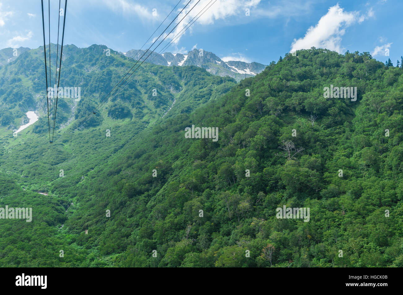 Panoramic view of Kurobe dam,Kurobe Alpine Route ,Japan Stock Photo - Alamy