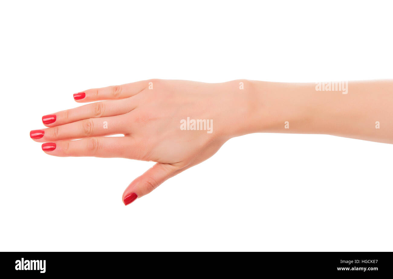 Side view hand empty flat hi-res stock photography and images - Alamy