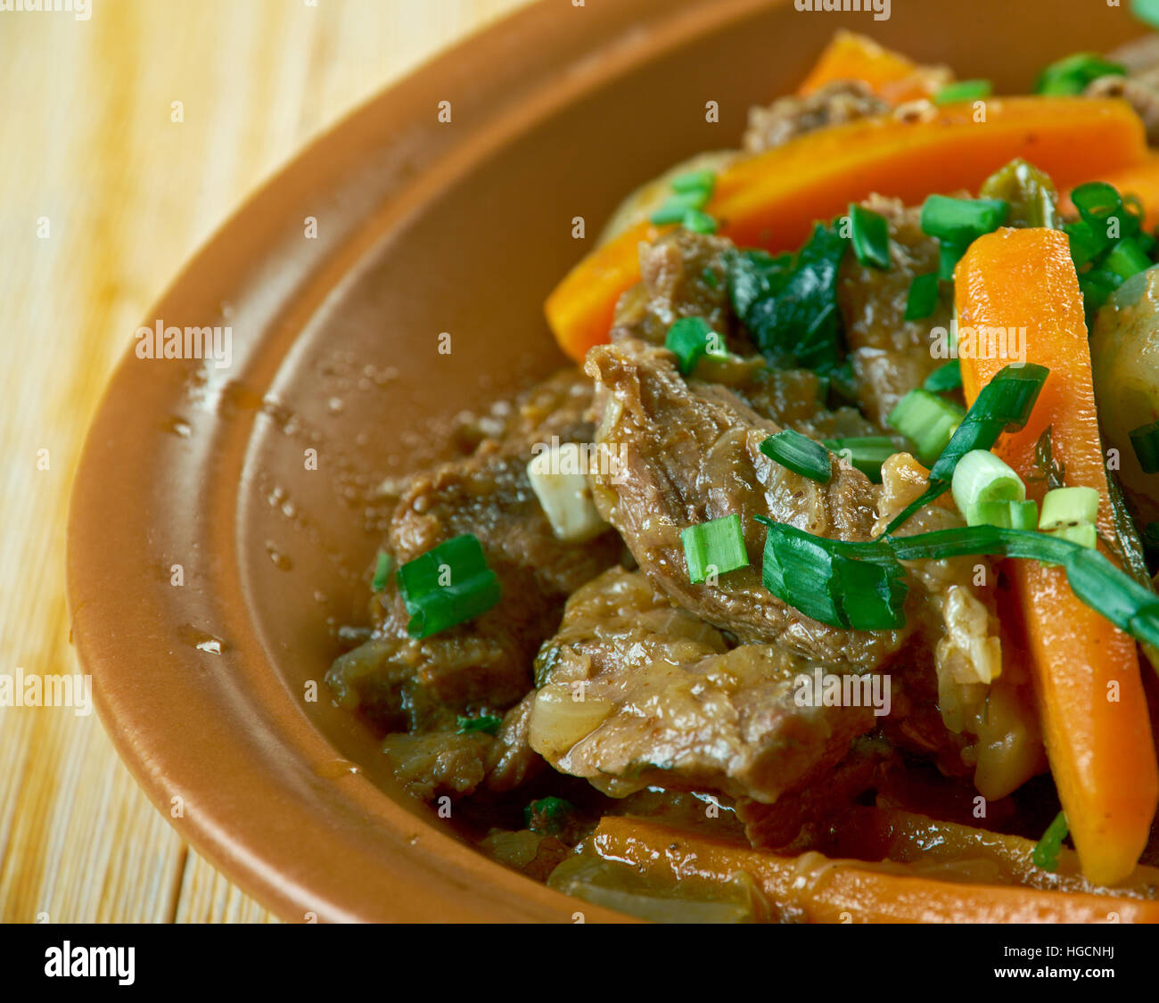 Chinese style beef in hi-res stock photography and images - Alamy