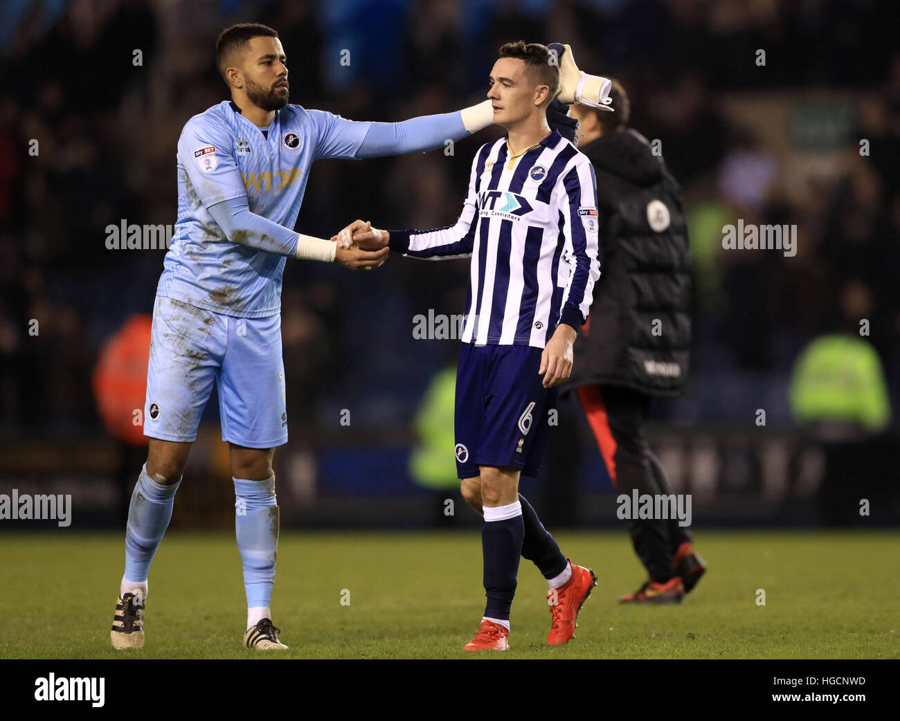 Millwall goalkeeper jordan archer hi-res stock photography and images ...