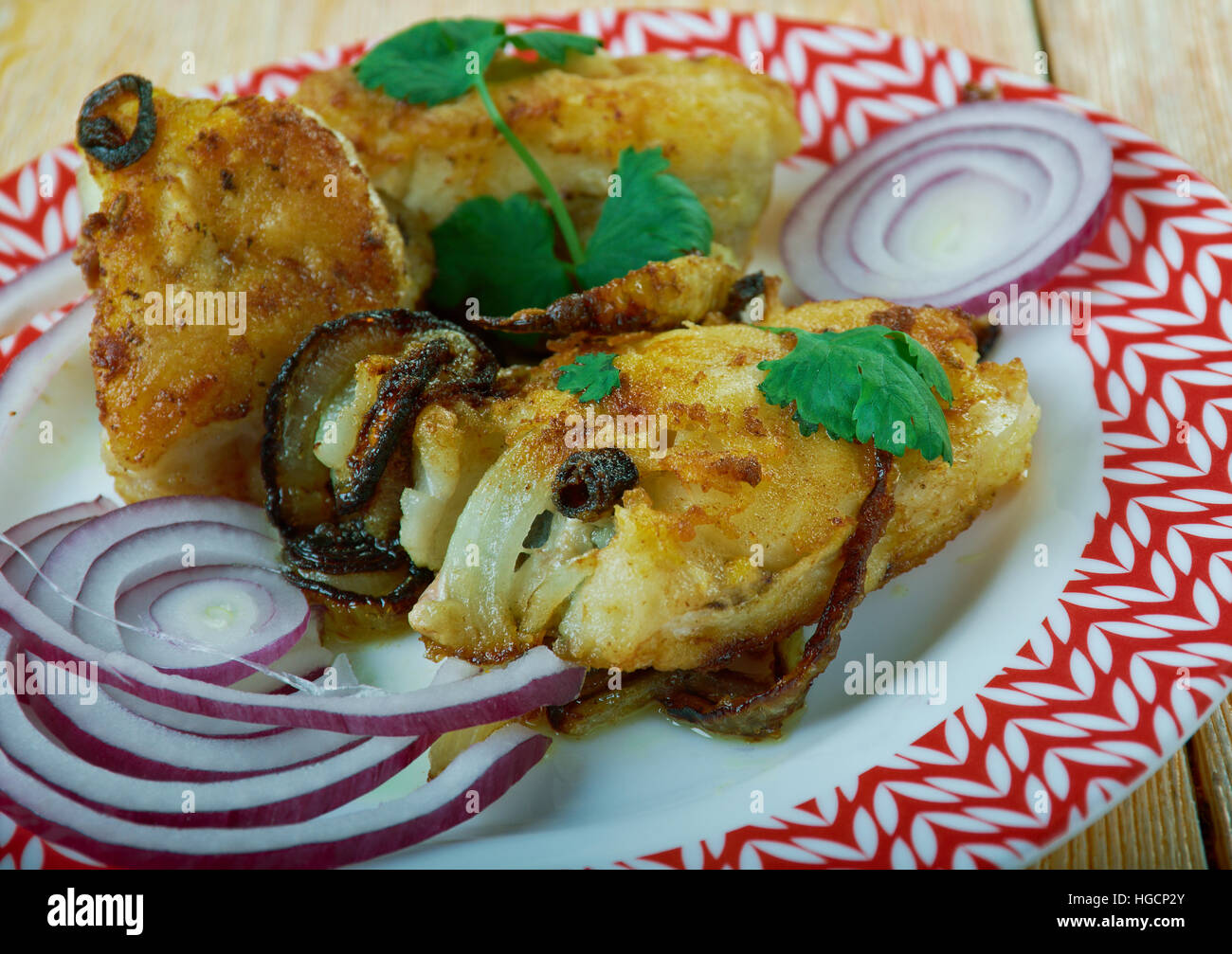 zarafshan - Fried fish. Central Asian cuisine Stock Photo - Alamy