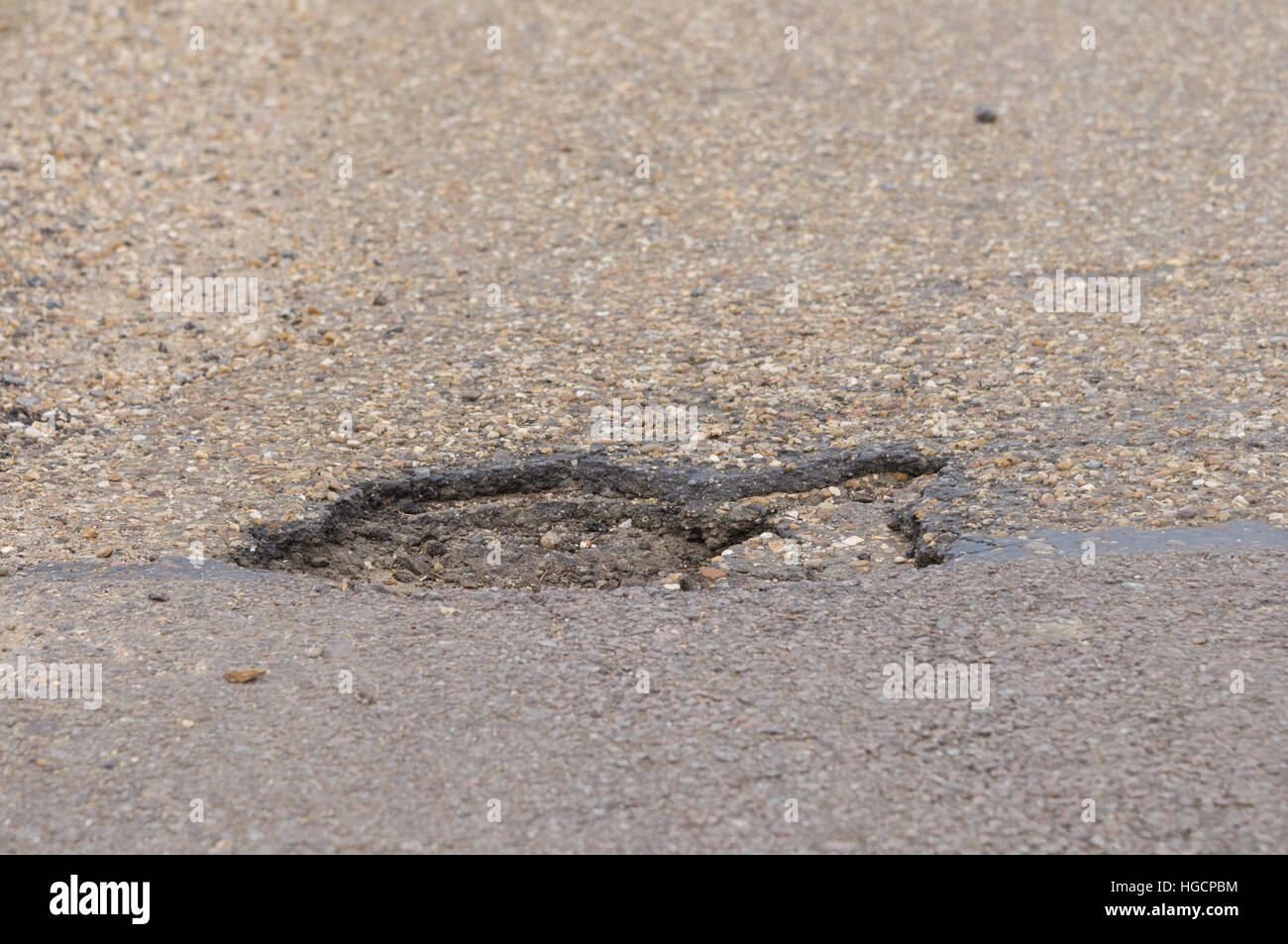 Pothole In Road High Resolution Stock Photography and Images - Alamy