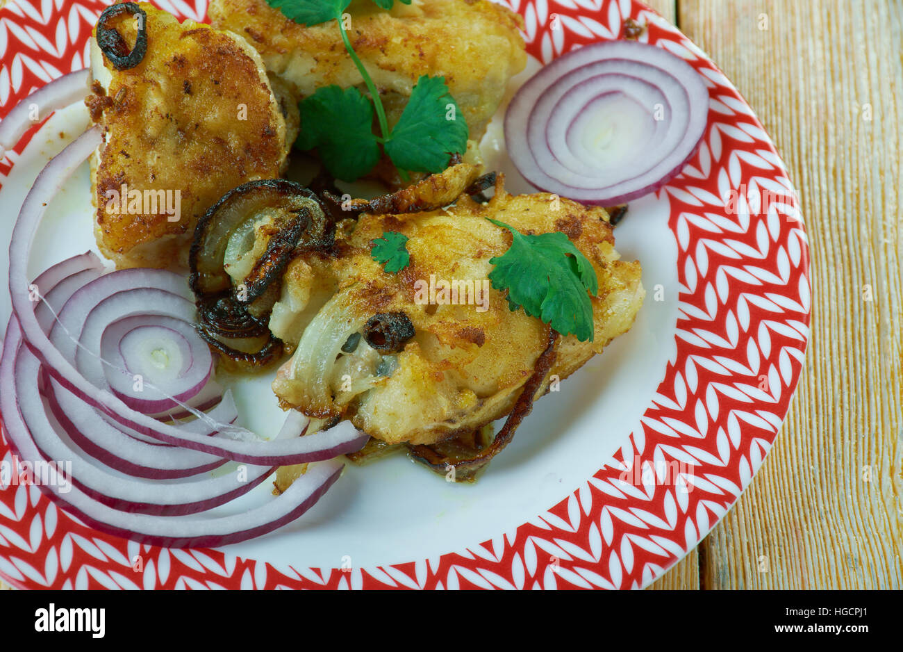 zarafshan - Fried fish. Central Asian cuisine Stock Photo - Alamy