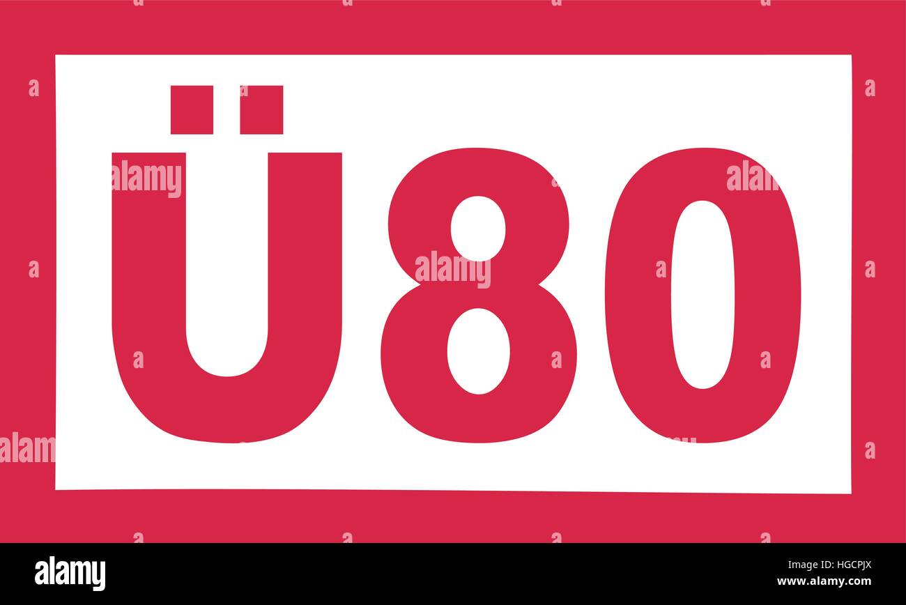 80th happy birthday 80 Stock Vector Images - Alamy