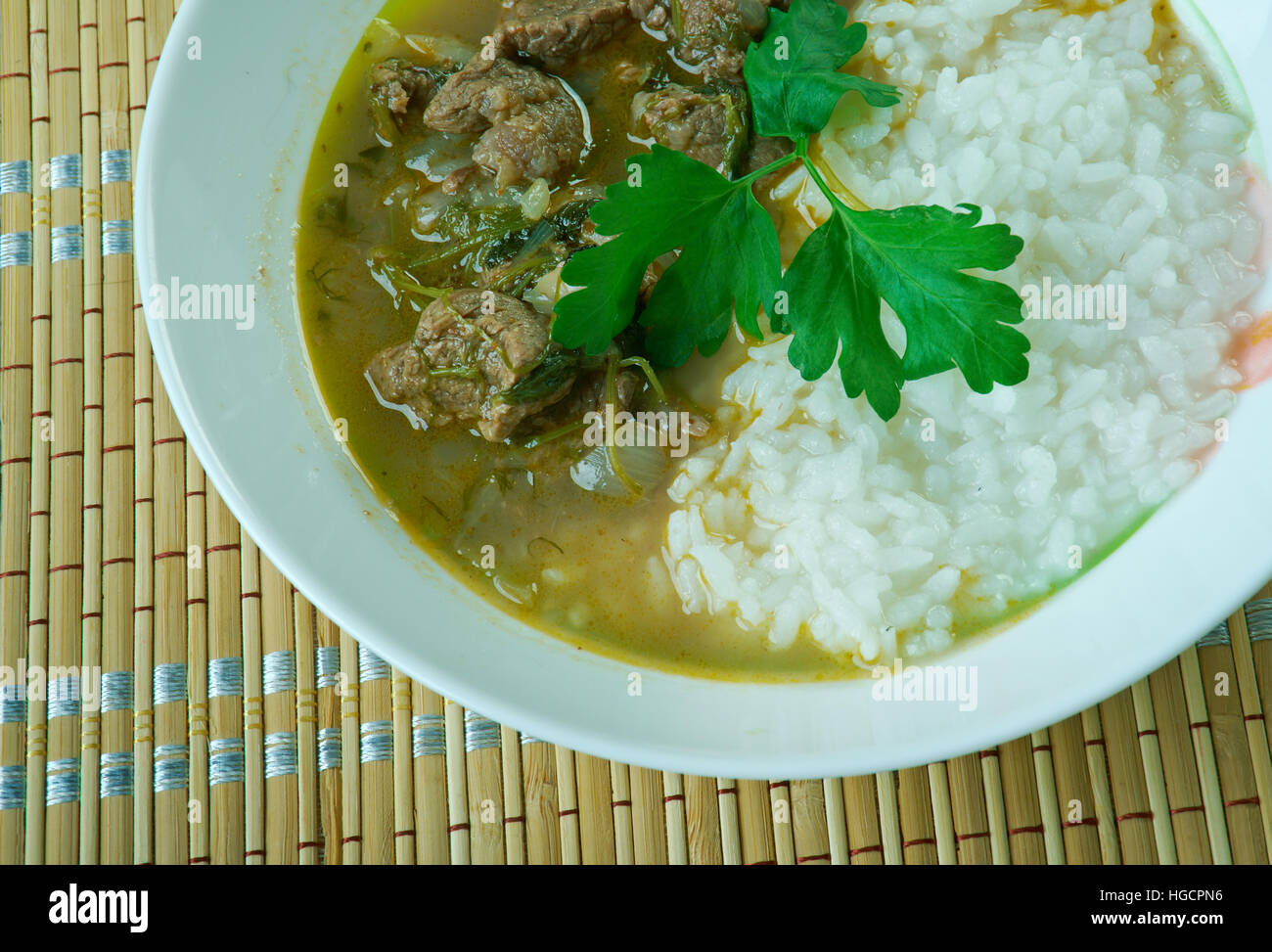 Hilachas Guatemalan Shredded Beef In Tomato Stock Photo - Alamy