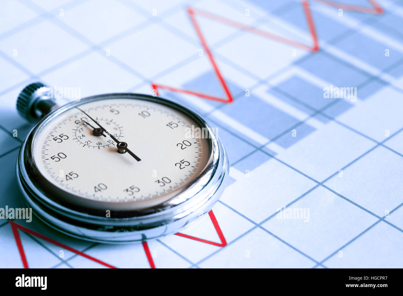 Business concept stopwatch on hi-res stock photography and images - Alamy