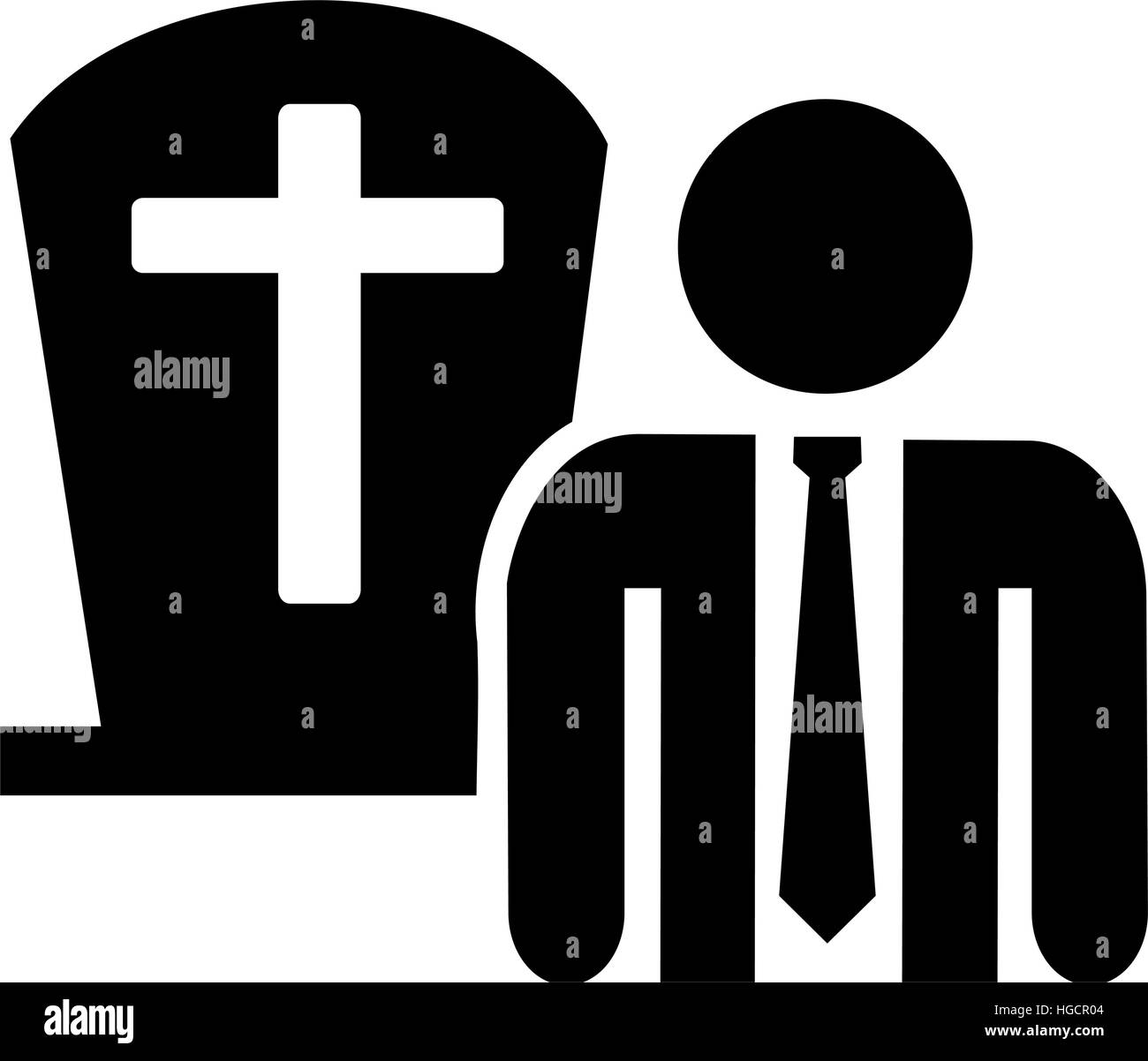 Mortician undertaker Stock Vector Images - Alamy