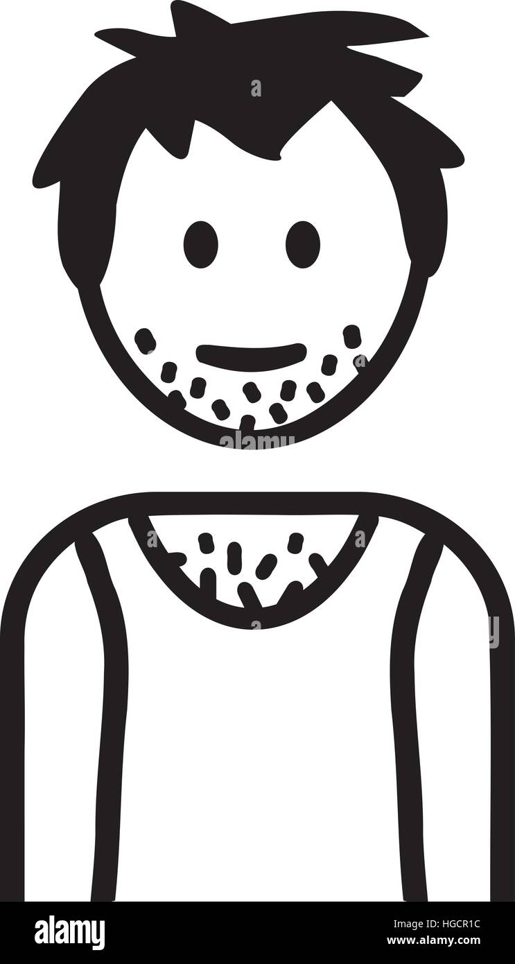 Unemployed man Stock Vector Images - Alamy