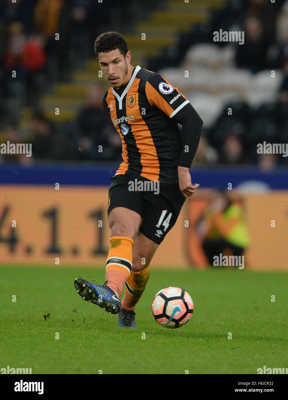 Hull City's Jake Livermore during the Emirates FA Cup, Third Round ...
