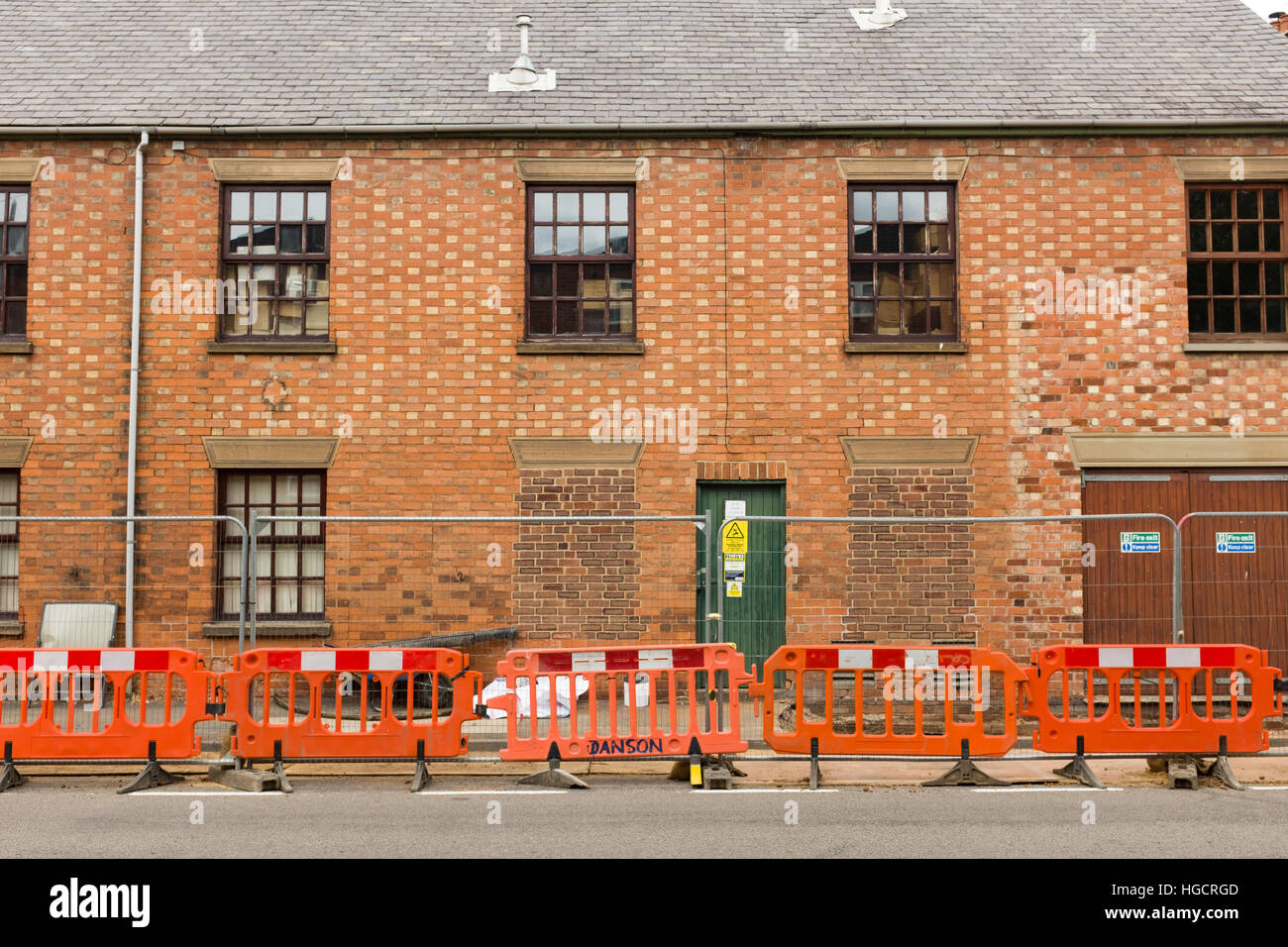 Red barrier hi-res stock photography and images - Alamy